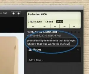 The Best Way to Add a Description (Caption) to Your Scanned Photos